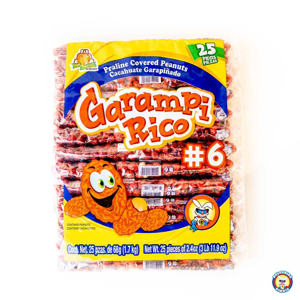 Azteca Garampiñados #6 25pc | Mexican peanuts, a flavorful snack with a ...
