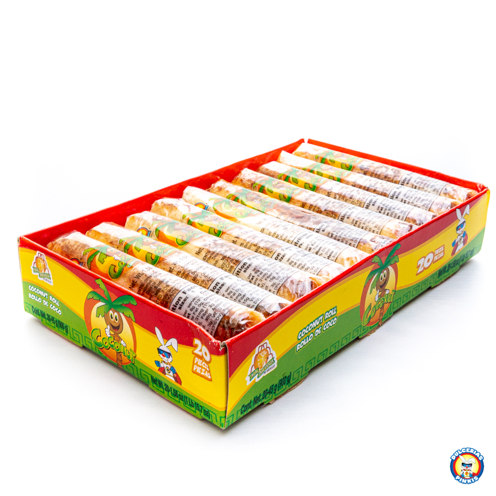 Azteca Coconut Rolls 20pc | Rediscover the Original Taste of Mexican ...