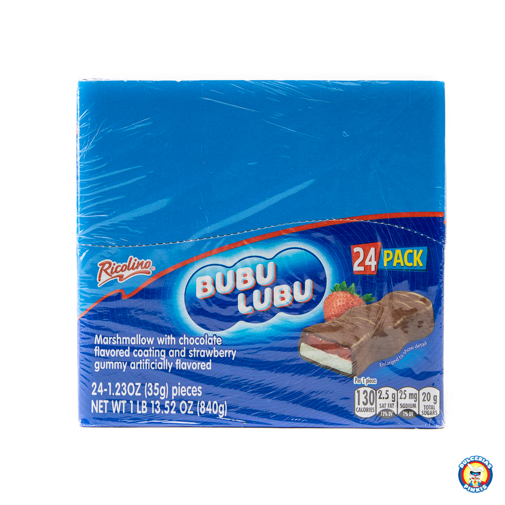 Ricolino Bubu Lubu Display 24pc | Dulcerias Pinkis Most Popular Mexican ...