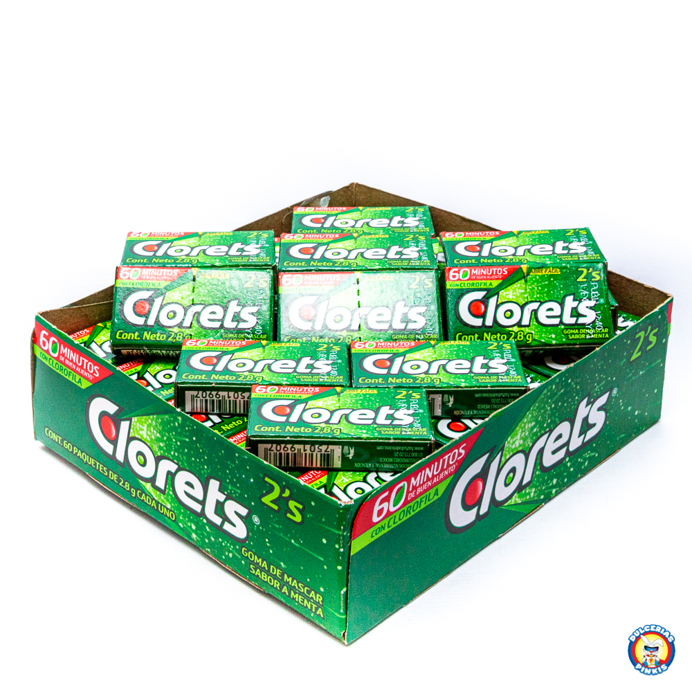 Adams Clorets 2'S 60pc | Gum
