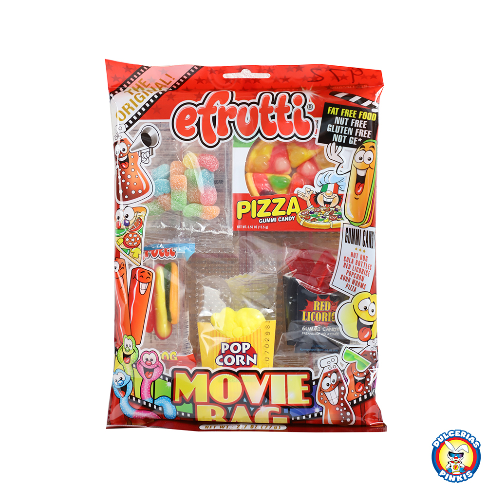 eFrutti Movie Bag 2.7oz | Gummy Candy – a World of Varied Textures and ...