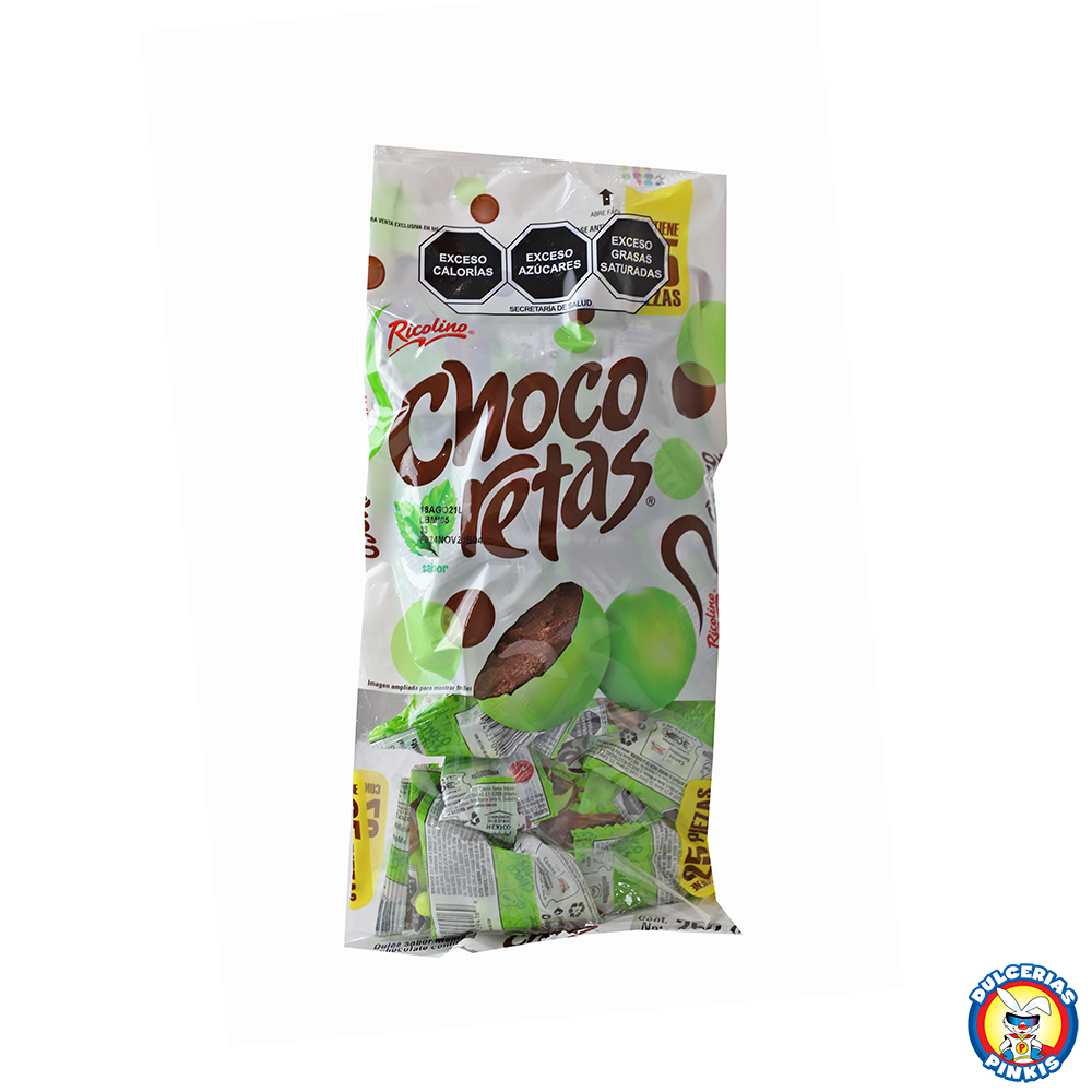 Ricolino Mini Chocoreta 25pc | Dulcerias Pinkis Most Popular Mexican ...