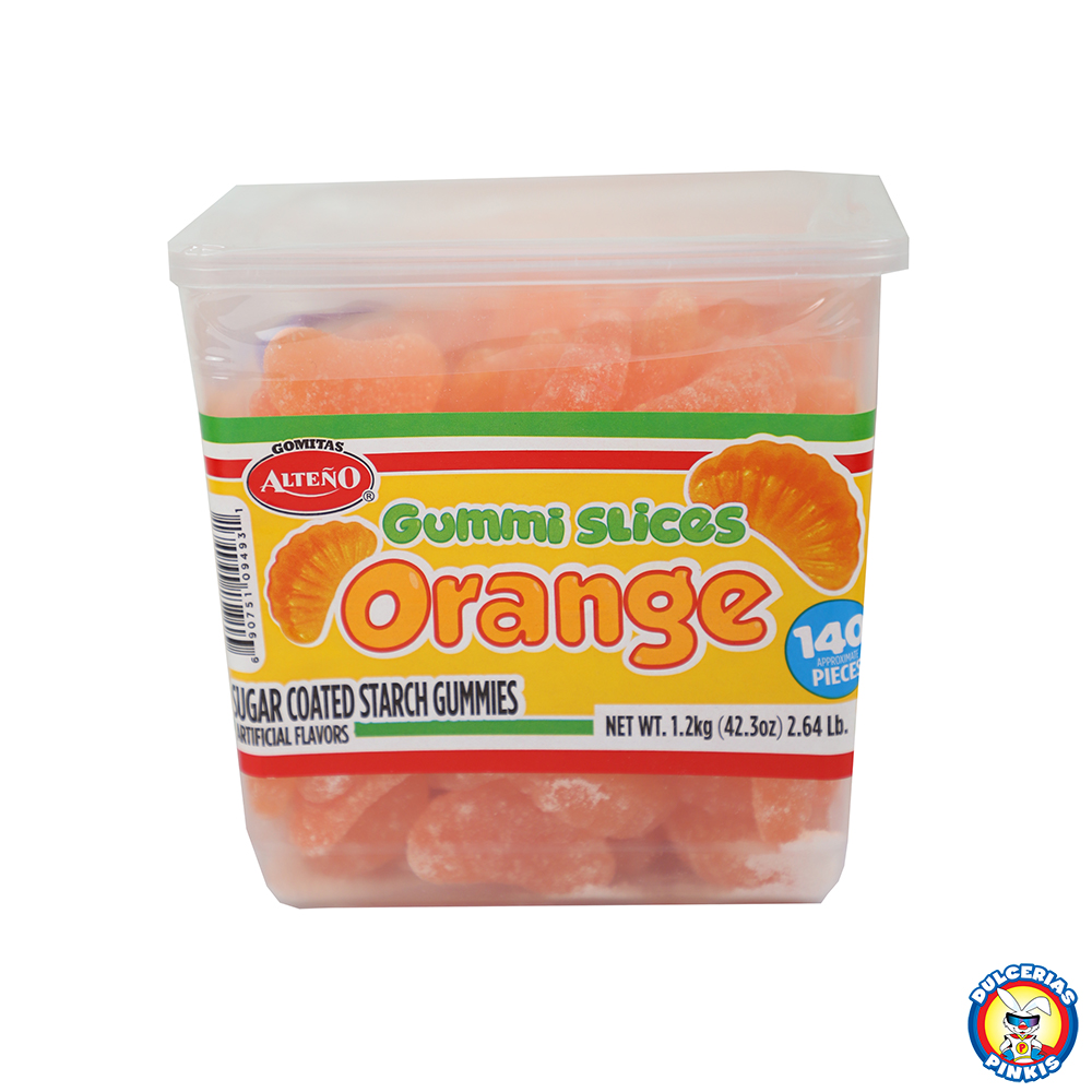 Alteño Gummi Slices Orange 1.2kg | Gummy Candy – a World of Varied ...