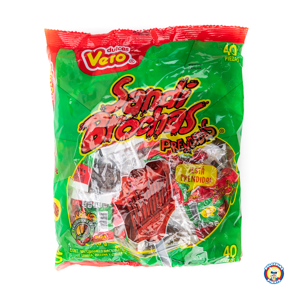 Vero Sandi Brochas Prendidas 40pc | Get A Mexican Lollipop in Our ...