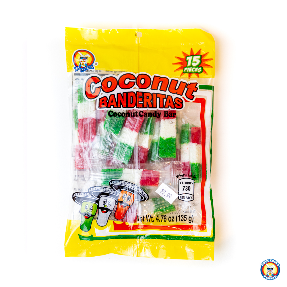 Azteca Coconut Flags Banderitas Small 13pc | Rediscover the Original ...