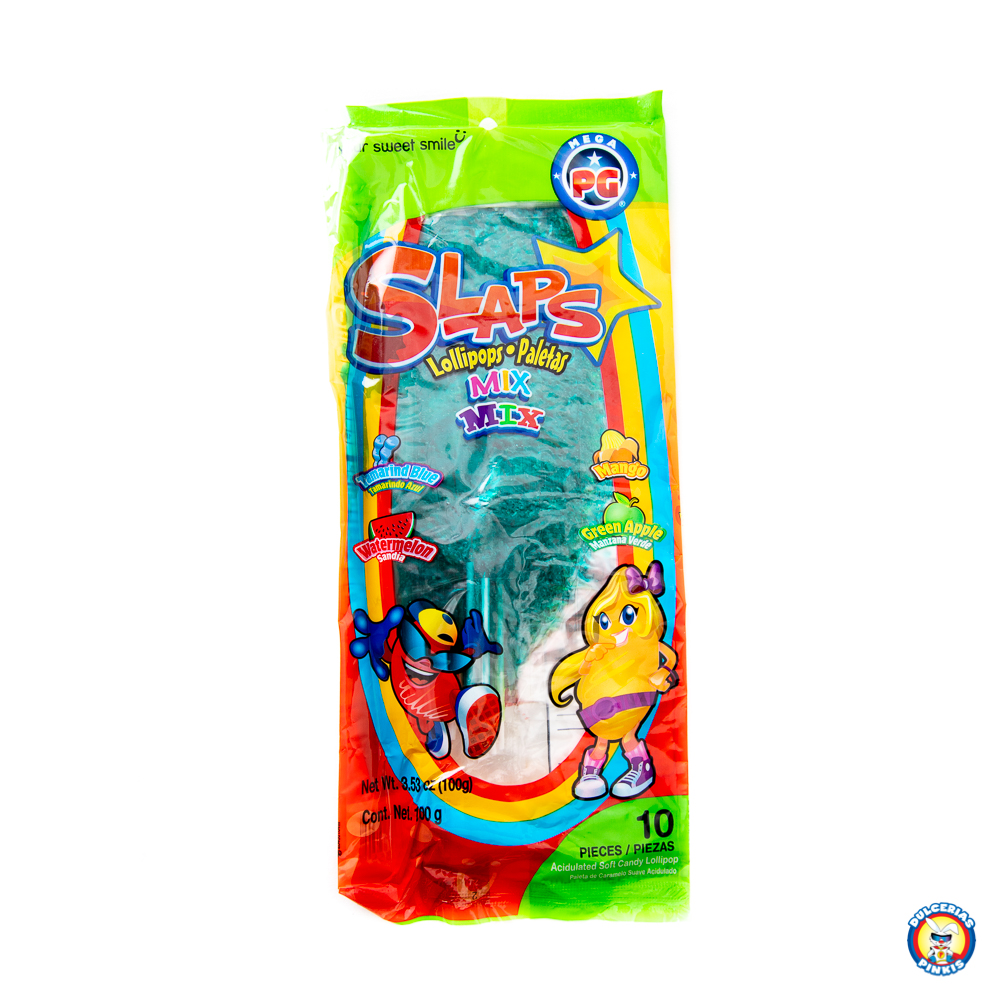 Pigui Slaps Mix 10pc | Get A Mexican Lollipop in Our Online Store