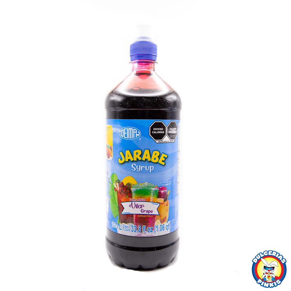 Deiman Jarabe Syrup Uva Grape 1L | Try the Bold Flavors of All Our ...