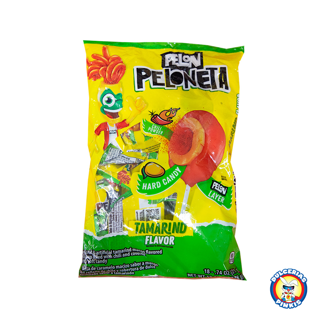 Lorena Peloneta Tamarindo Mango 18pc | Get A Mexican Lollipop in Our ...