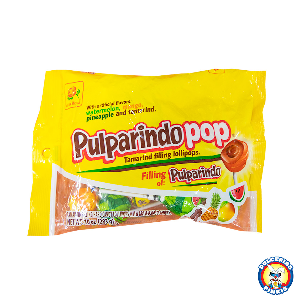 De La Rosa Pulparindo Pop 10oz | Get A Mexican Lollipop in Our Online Store