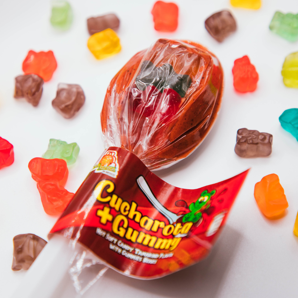 Azteca Cucharota with Gummy 24pc | Discover the Sweet-Sour Taste of ...