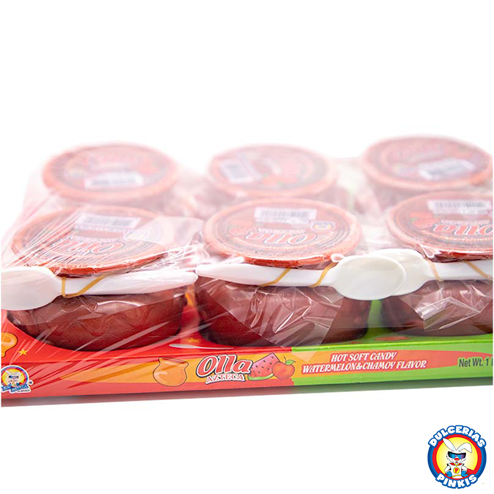 Azteca Olla Sandia-Chamoy 6pc | Discover the Sweet-Sour Taste of ...